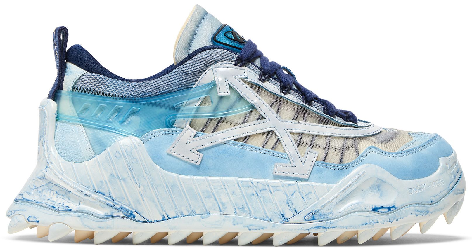 Buy Off-White ODSY-1000 'Blue Overdye' - OMIA139S23FAB002 0146 | GOAT