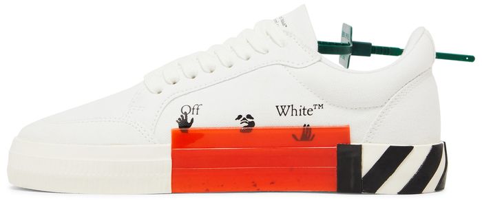 Buy Off-White Vulc Sneaker 'White Brick Red' - OMIA085C99FAB001 0125 | GOAT