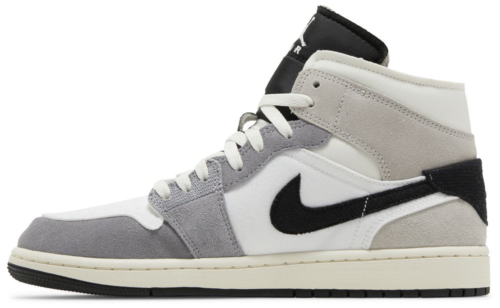 Buy Air Jordan 1 Mid SE Craft 'Inside Out - Cement Grey' - DZ4136 002 ...