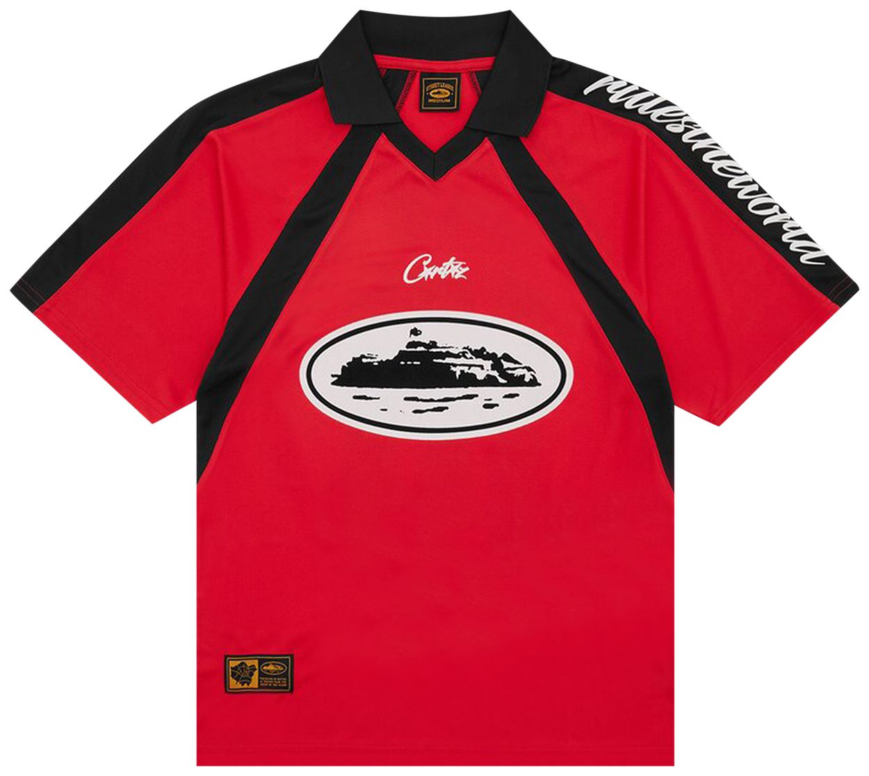 Buy Corteiz Alcatraz Football Jersey 'Red' - 8127 1FW230109AFJ RED | GOAT