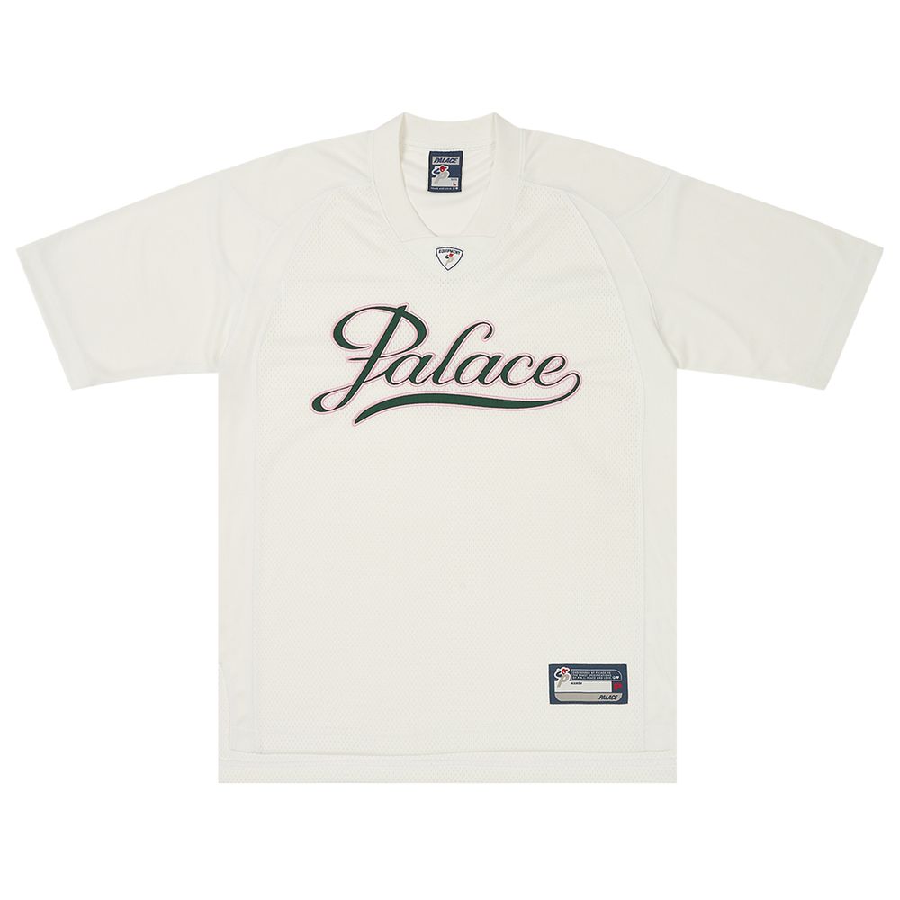 Buy Palace Contender Mesh Jersey 'White' - P25ES019 | GOAT