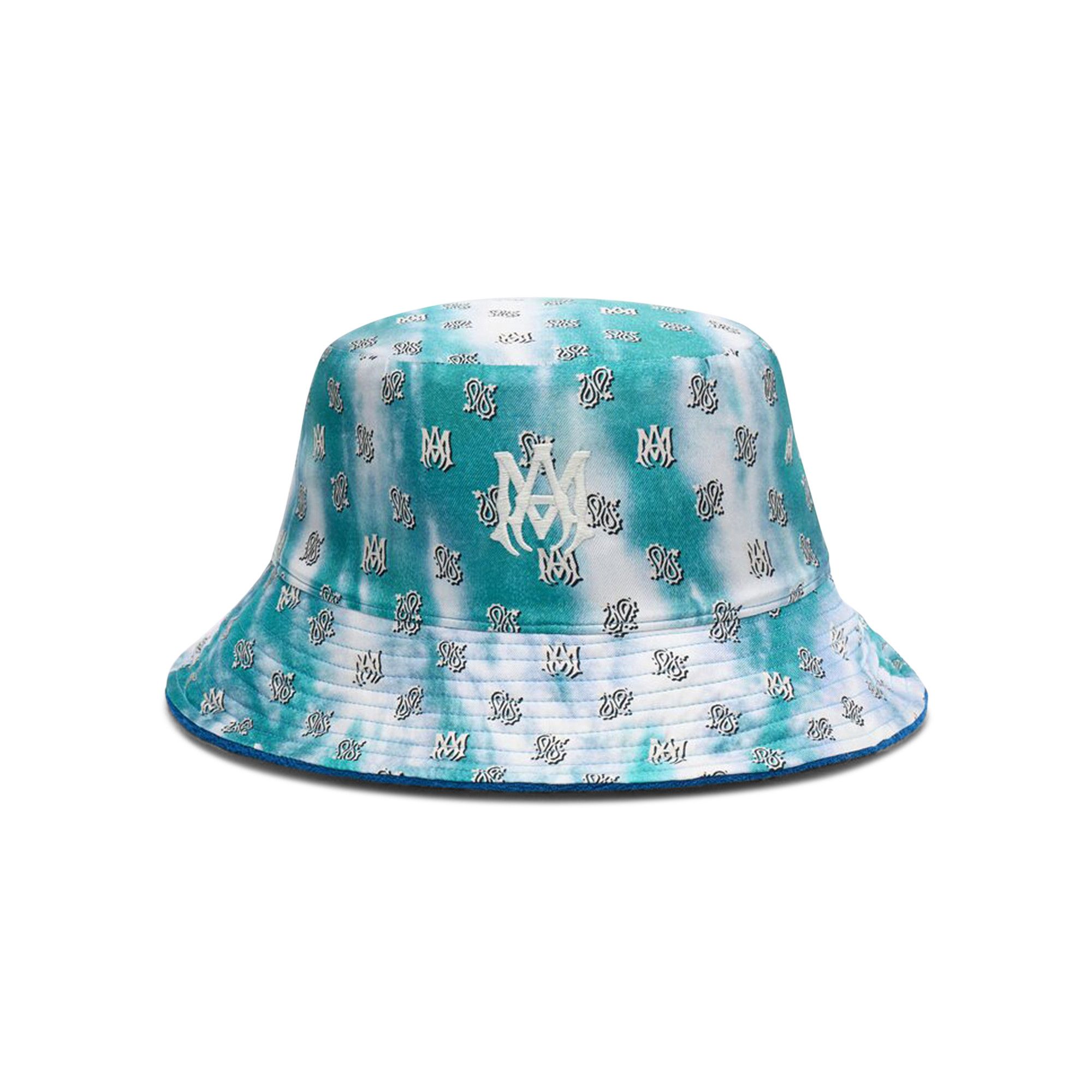 Buy Amiri Micro Paisley Tie Dye Silk Reversible Bucket Hat Buy Amiri Micro Paisley Tie Dye Silk Reversible Bucket Hat
