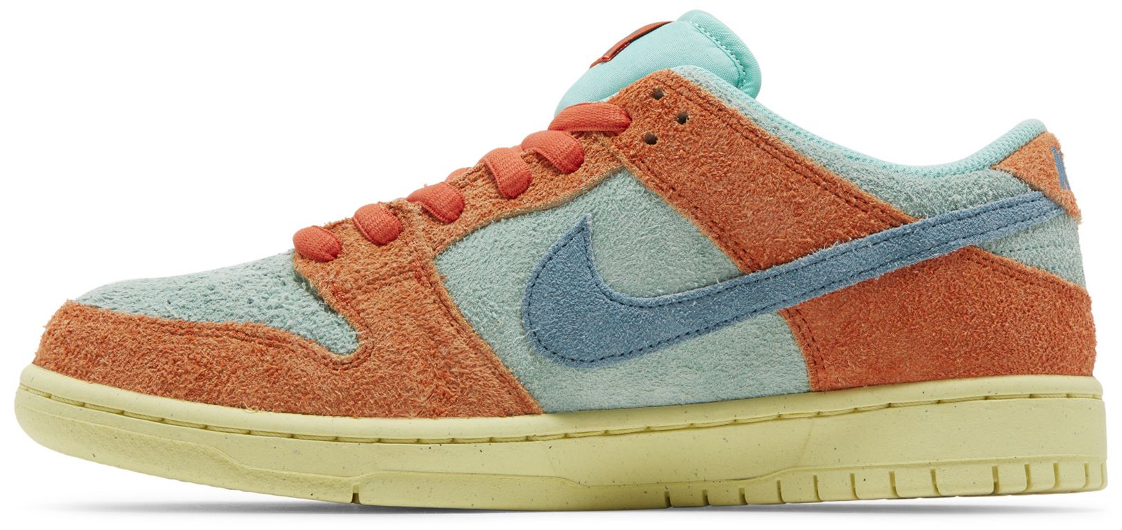 Buy Nike Dunk Low SB 'Orange Emerald Rise' - DV5429 800 | GOAT