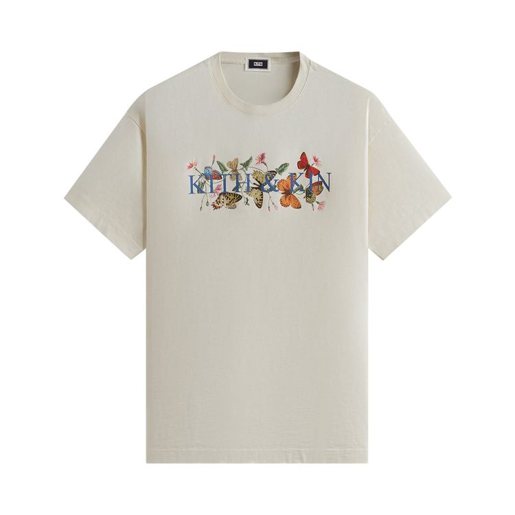 Buy Kith & Kin Butterfly Vintage Tee 'Sandrift' - KHM031564 104 | GOAT
