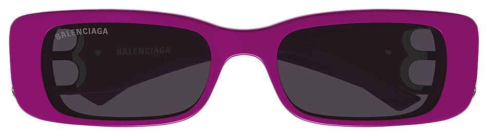 Buy Balenciaga Rectangular Frame Sunglasses Fuchsia Bb0096s 016 Goat