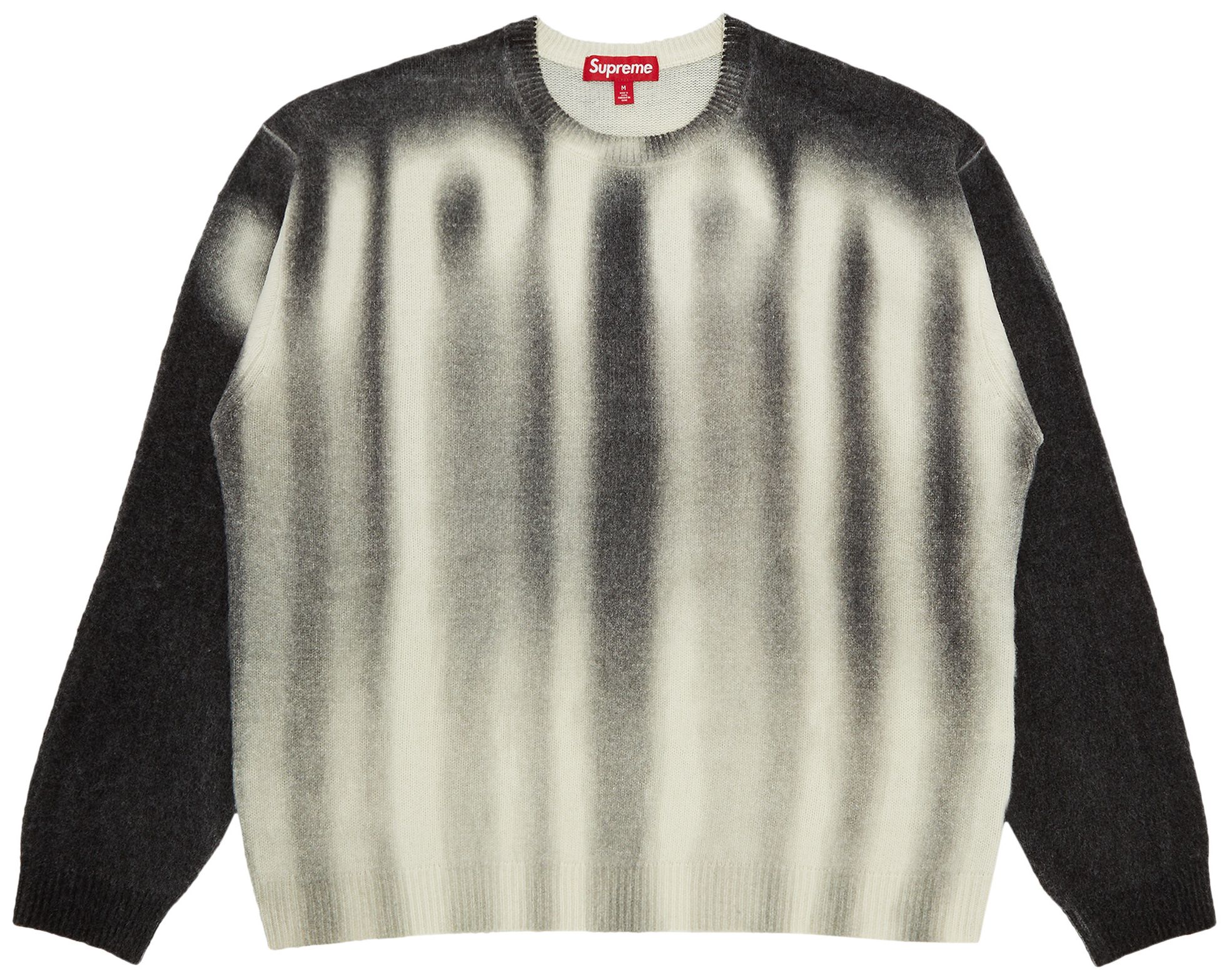 Buy Supreme Blurred Logo Sweater 'Black' - FW23SK11 BLACK | GOAT