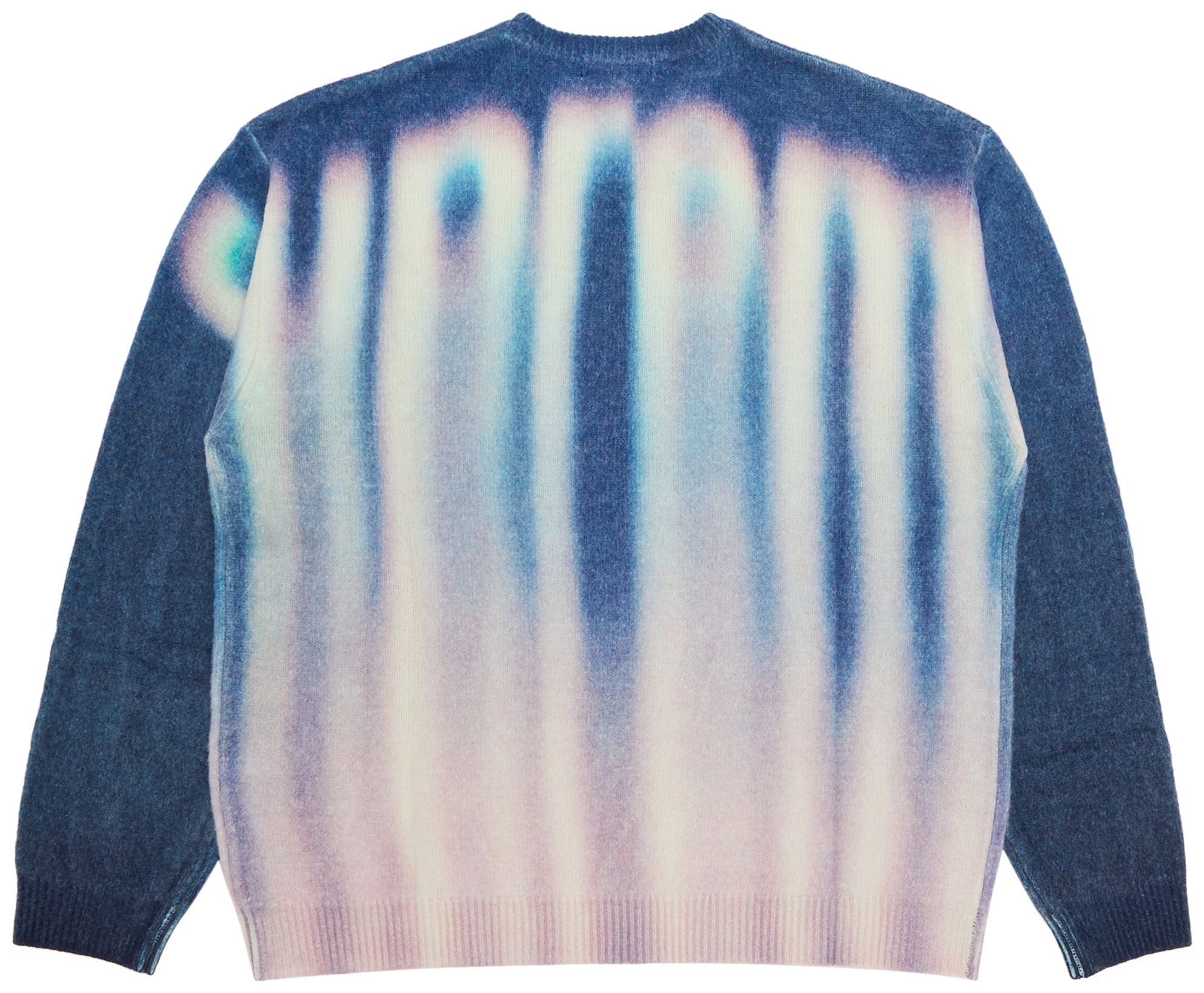 Buy Supreme Blurred Logo Sweater 'Blue' - FW23SK11 BLUE | GOAT