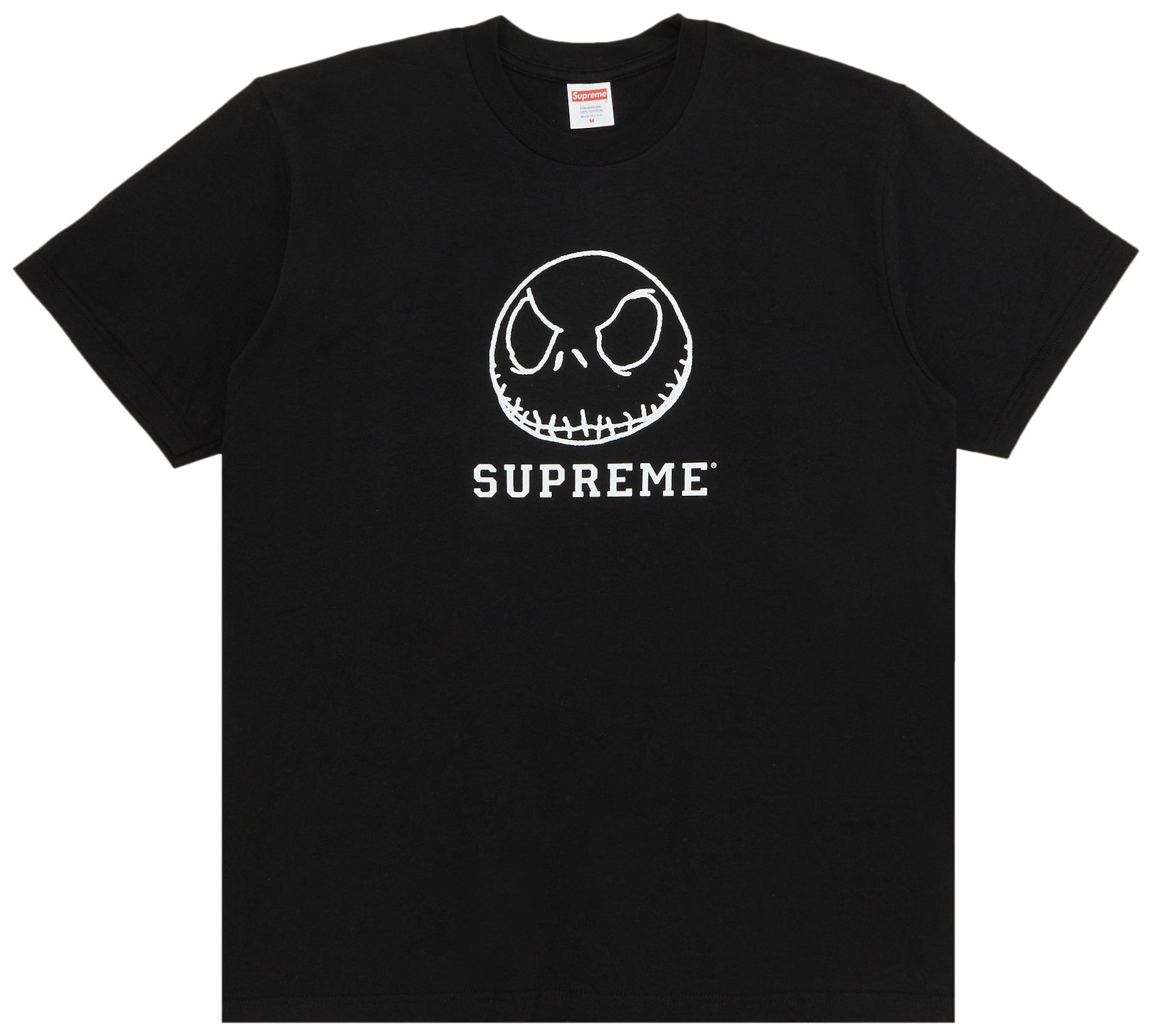 Buy Supreme Skeleton Tee 'Black' - FW23T5 BLACK | GOAT