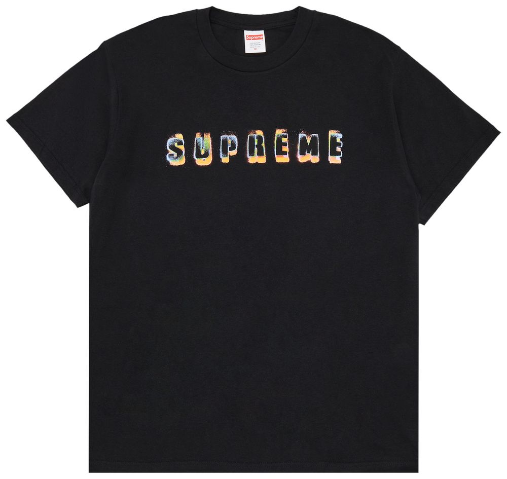 Buy Supreme Stencil Tee 'Black' - FW23T32 BLACK | GOAT