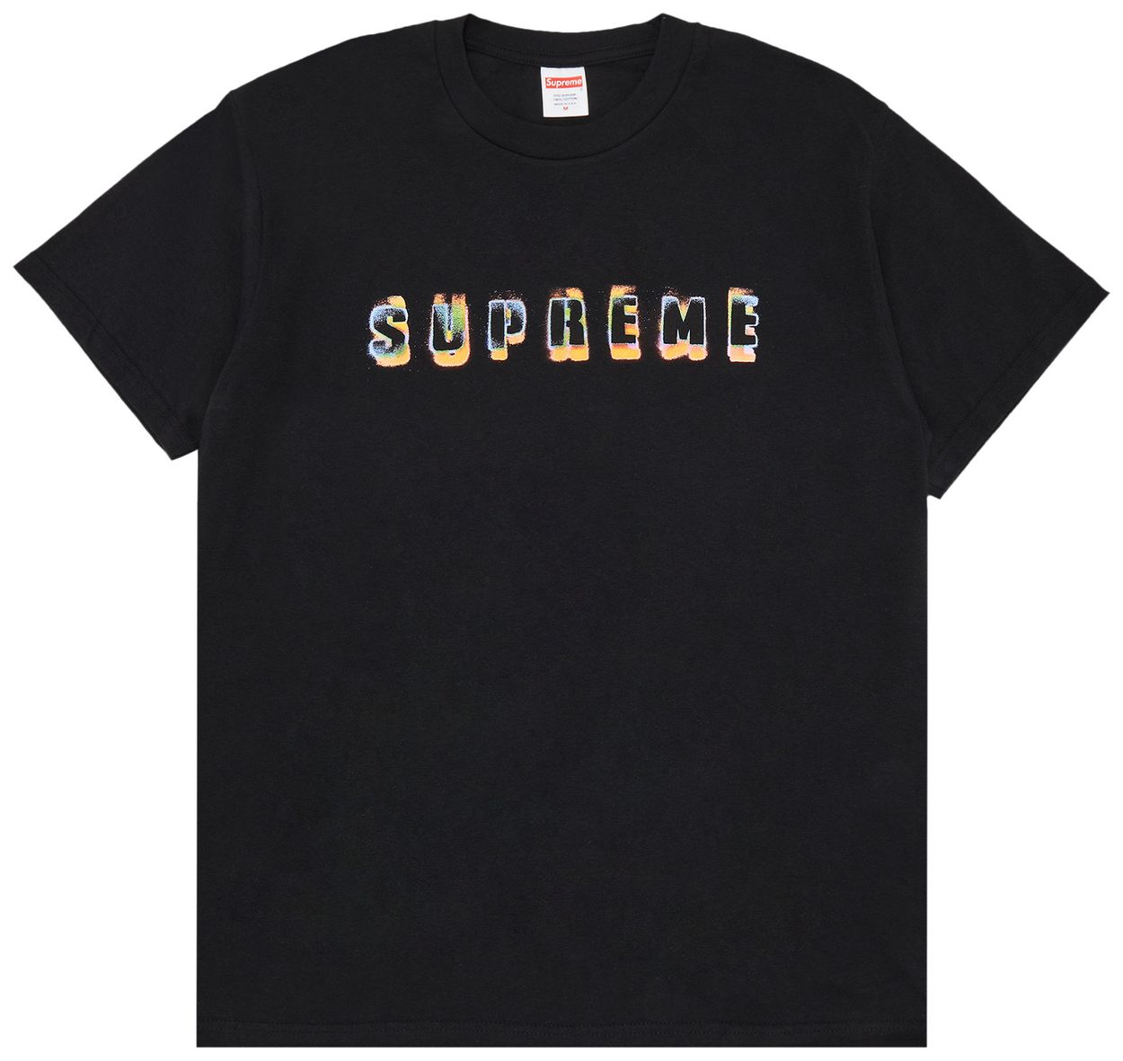 Buy Supreme Stencil Tee 'Black' - FW23T32 BLACK | GOAT