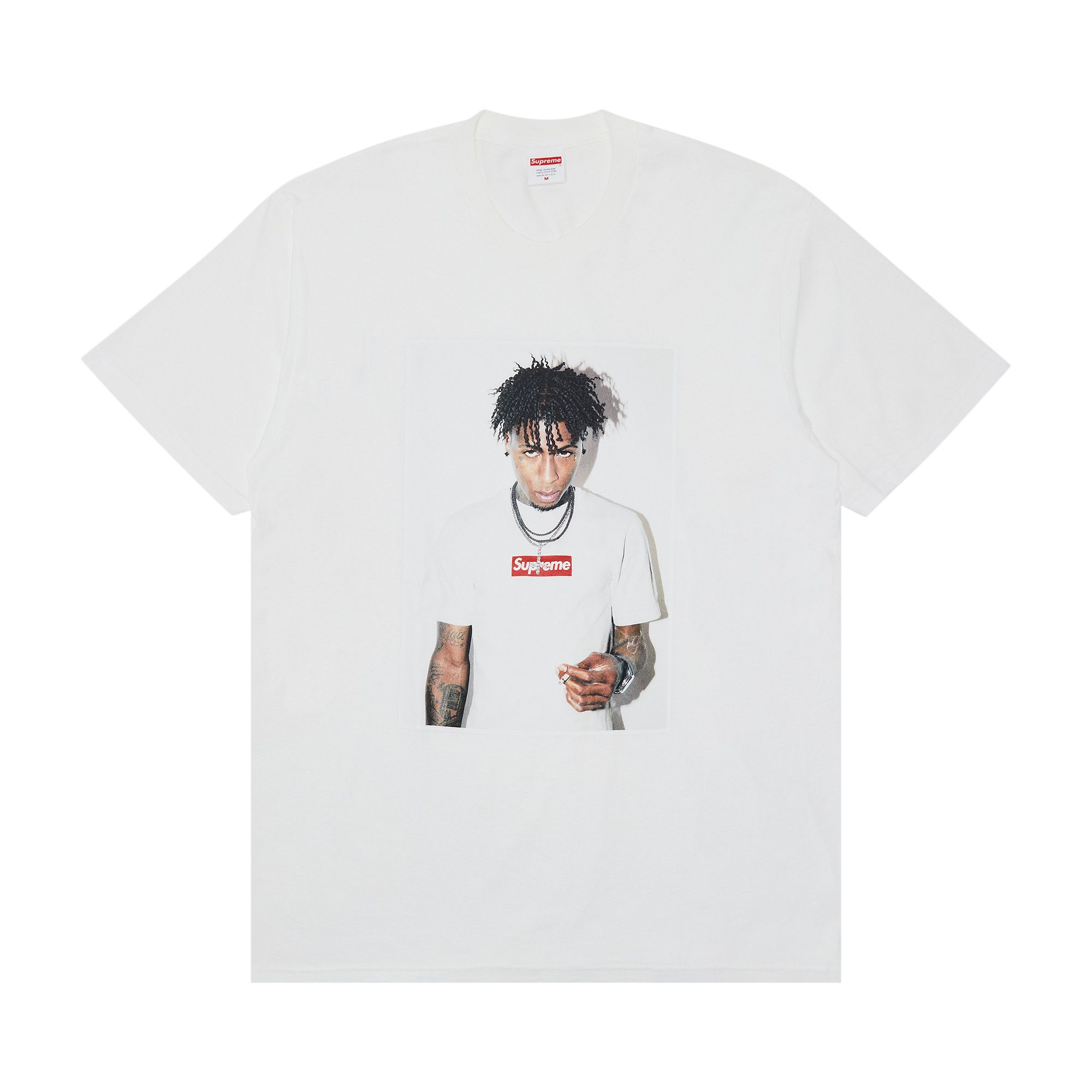 Buy Supreme NBA Youngboy Tee 'White' - FW23T48 WHITE | GOAT