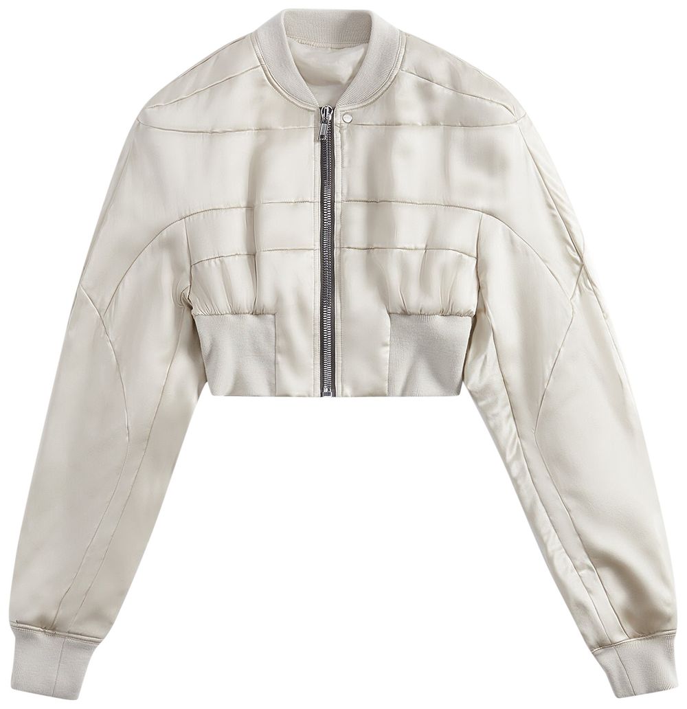 Buy Rick Owens Girdered Flight Bomber Jacket 'Pearl' - RO01C5719 SCH 08 ...