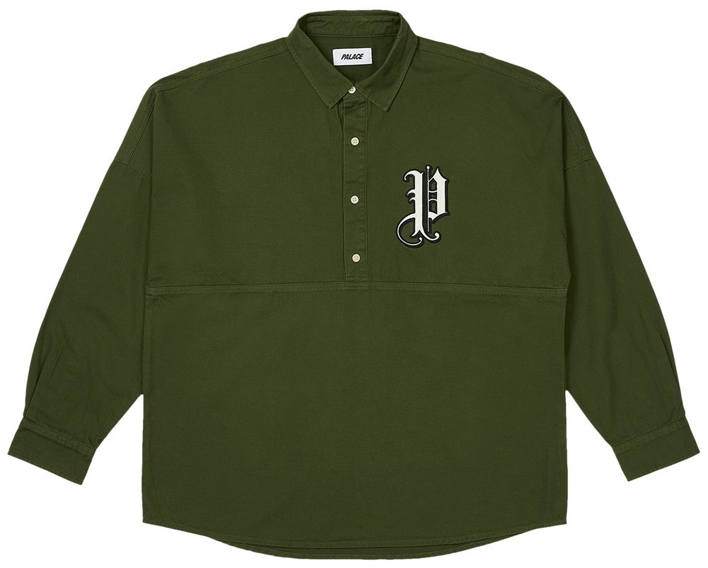 Buy Palace Old English Shirt 'Huntsman' - P25SHT023 | GOAT