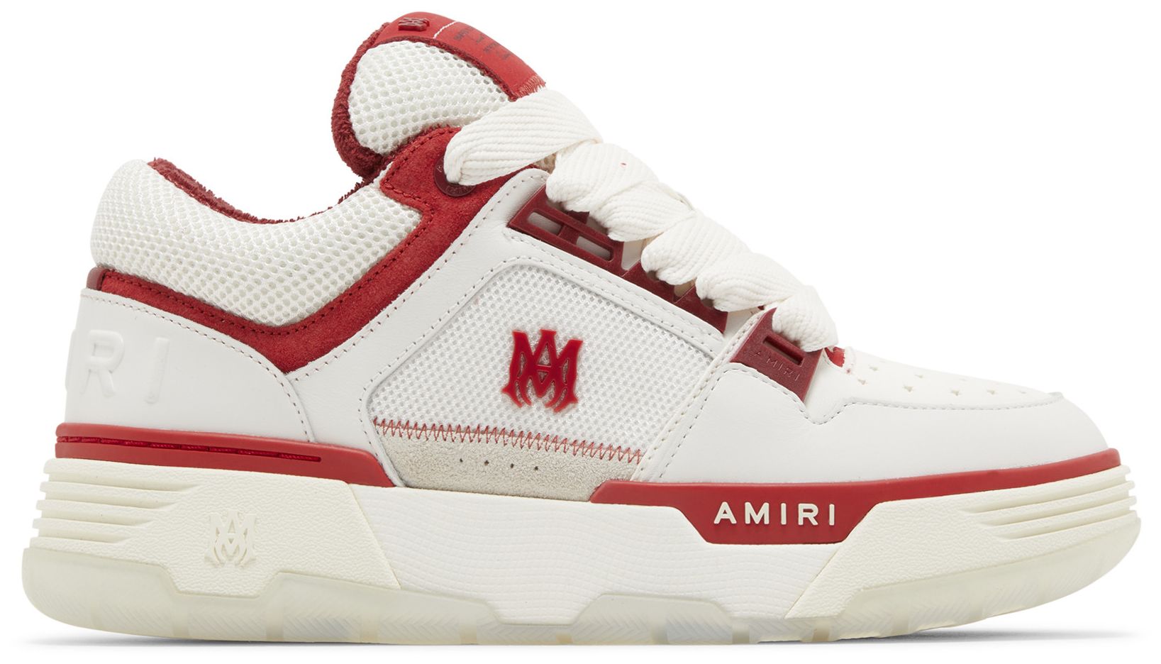 Buy Amiri MA-1 'White Red' - PF23MFS010 124 | GOAT