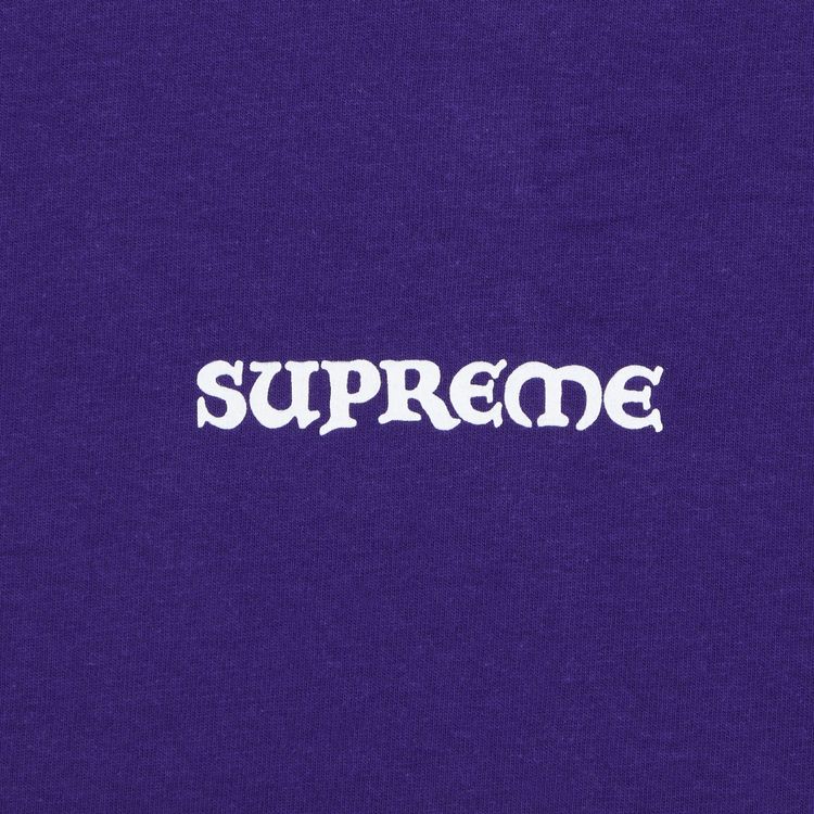 Buy Supreme Worship Tee 'Purple' - FW23T24 PURPLE | GOAT