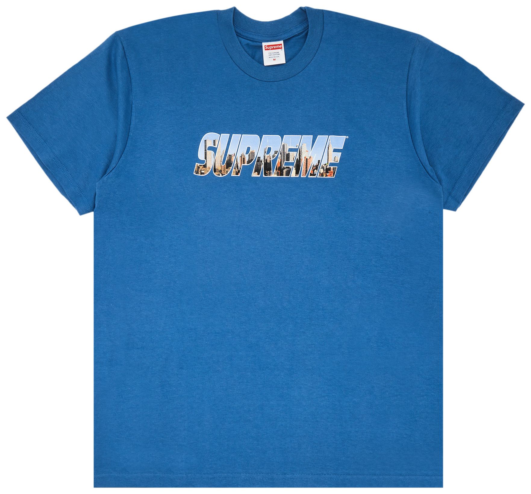 Buy Supreme Gotham Tee 'Faded Blue' - FW23T11 FADED BLUE | GOAT