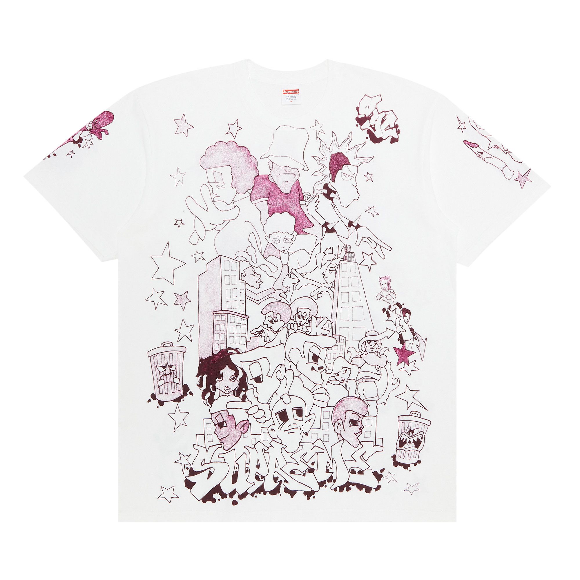 Buy Supreme Downtown Tee 'White' - FW23T7 WHITE | GOAT