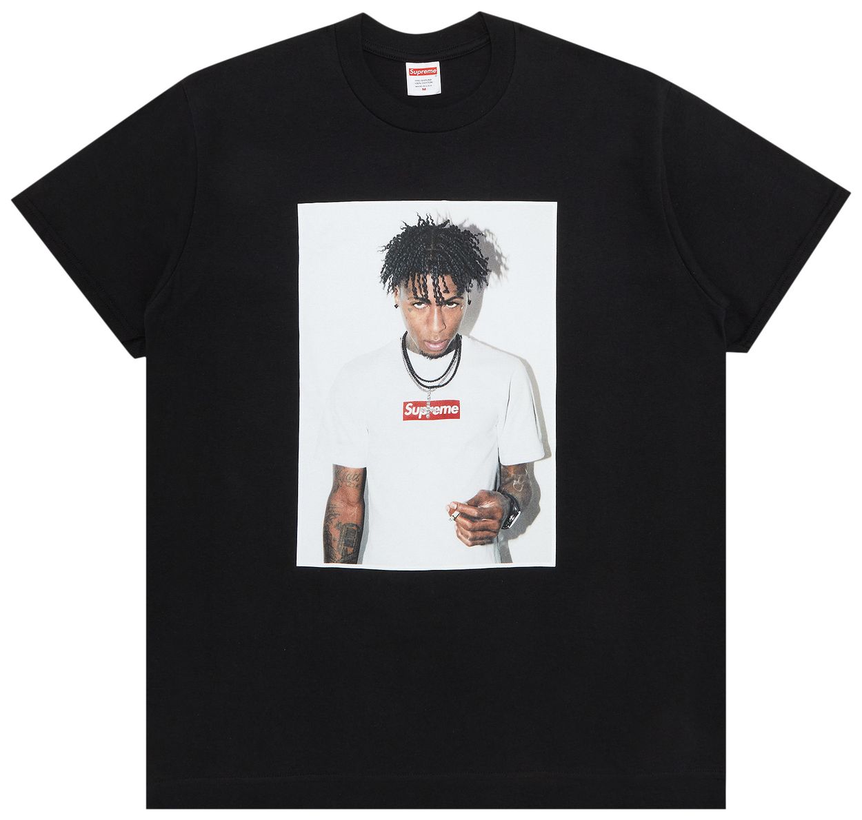 Buy Supreme NBA Youngboy Tee 'Black' - FW23T48 BLACK | GOAT