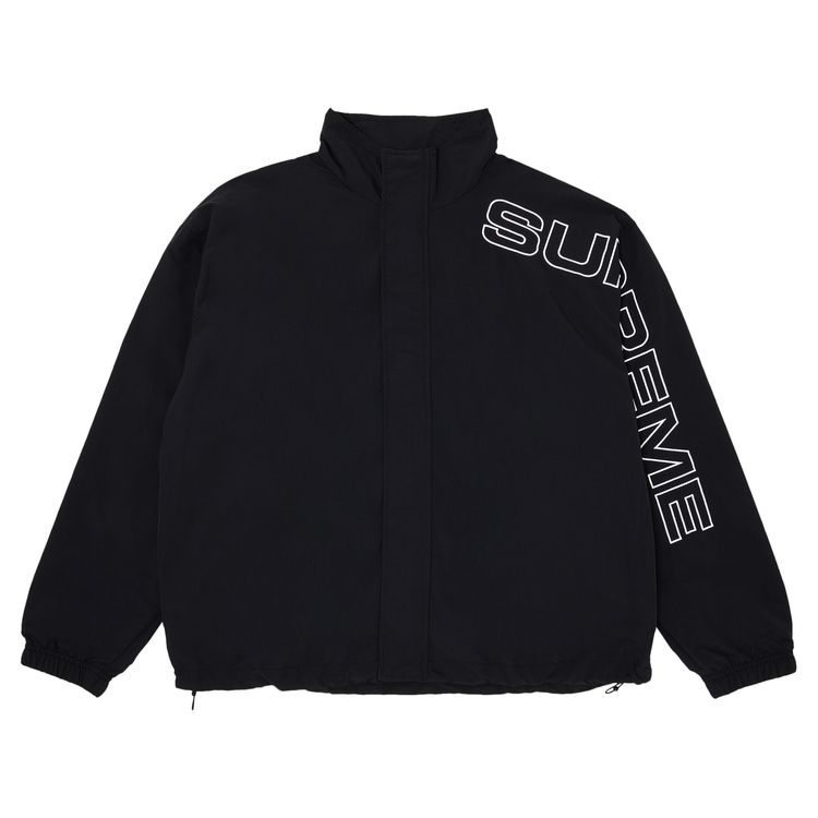 Buy Supreme Spellout Embroidered Track Jacket 'Black' - FW23J109 BLACK ...