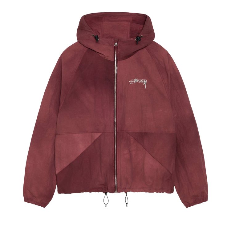 Buy Stussy Beach Shell 'Maroon' - 115647 MARO | GOAT