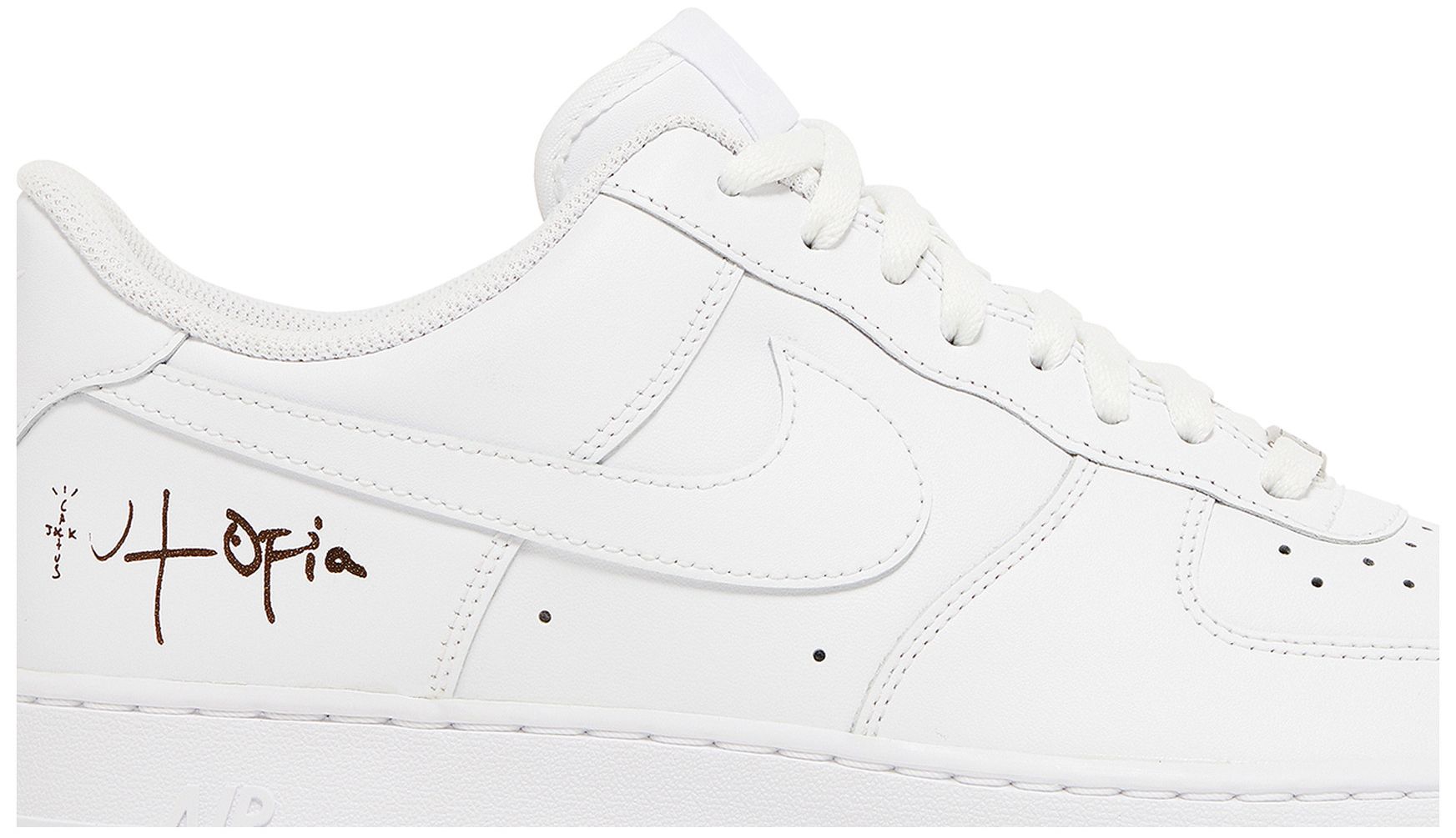 Buy Travis Scott x Nike Air Force 1 'Utopia' - CW2288 111 TSUT AF01 | GOAT