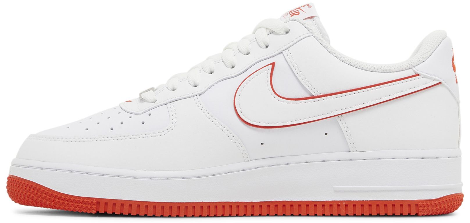 Buy Nike Air Force 1 '07 'White Picante Red' - DV0788 102 | GOAT