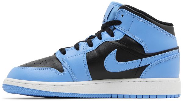 Buy Air Jordan 1 Mid GS 'University Blue Black' - DQ8423 401 | GOAT