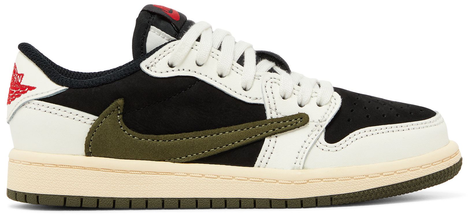 Buy Travis Scott x Air Jordan 1 Retro Low OG SP PS 'Olive' - DZ5909 106 ...