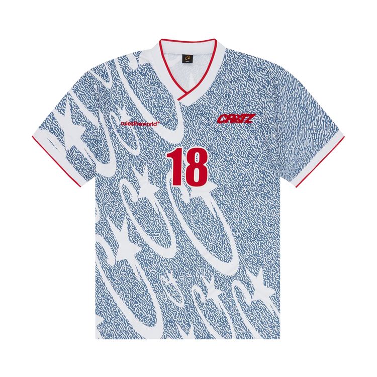 Buy Corteiz Stellations Jersey 'Glacier Blue' - 8127 1FW230109SJ GLAC ...