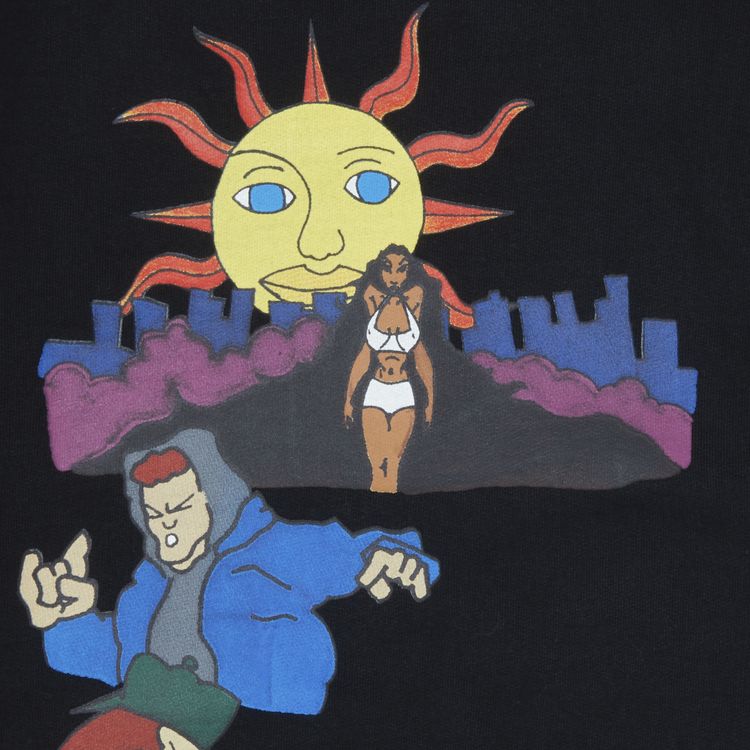 Buy Supreme Sunrise Hooded Sweatshirt 'Black' - FW23SW36 BLACK | GOAT