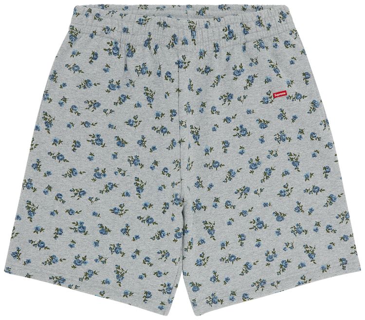 Buy Supreme Small Box Sweatshort 'Flowers' - FW23SH3 FLOWERS | GOAT