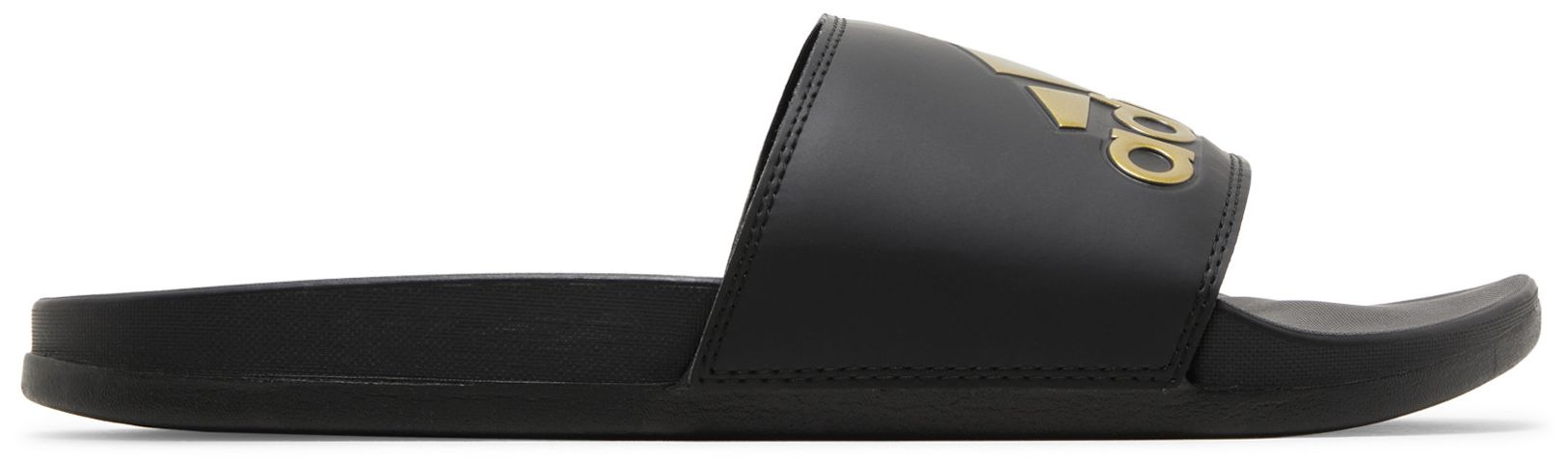 Buy Adilette Comfort Slide 'Black Gold Metallic' - GY1946 | GOAT