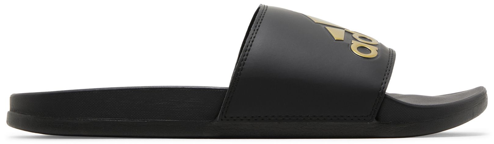 Buy Adilette Comfort Slide 'Black Gold Metallic' - GY1946 | GOAT