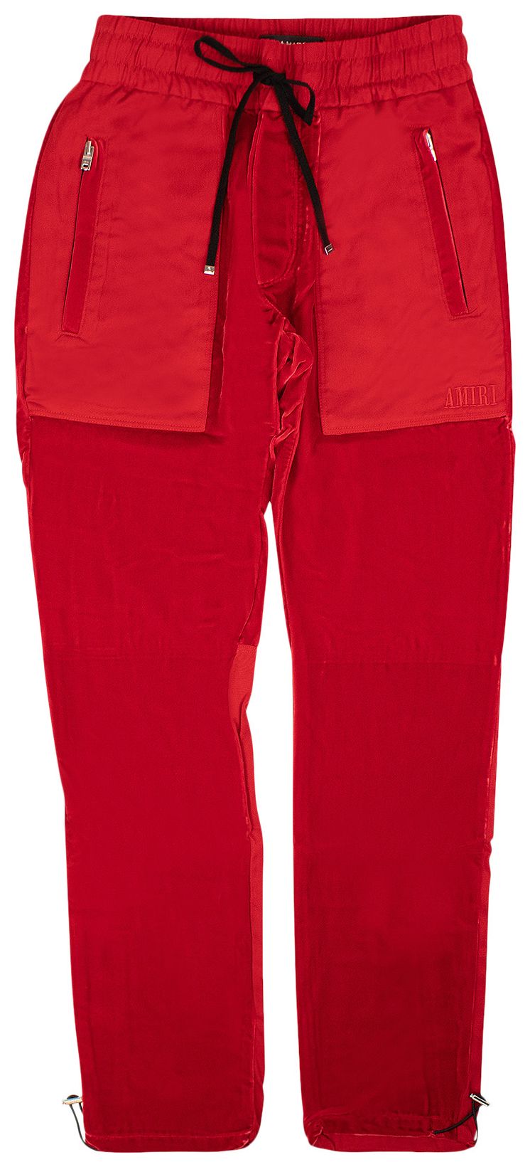 Buy Amiri Velvet Commando Patch Pants 'Red' - S0M09104VE RED | GOAT UK