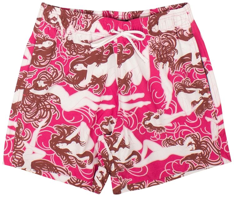 Buy Amiri Naked Girls Swim Trunks 'Multicolor' - MSF007 651 MULT | GOAT