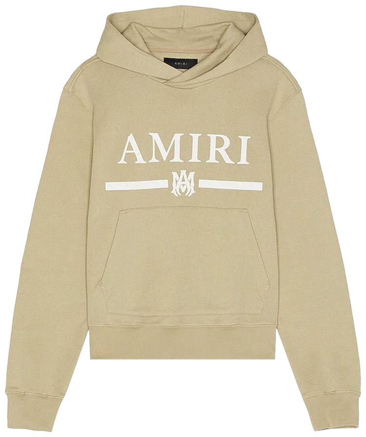 Buy Amiri Bar Logo Hoodie 'Tan' - PF23MJL006 281 TAN | GOAT