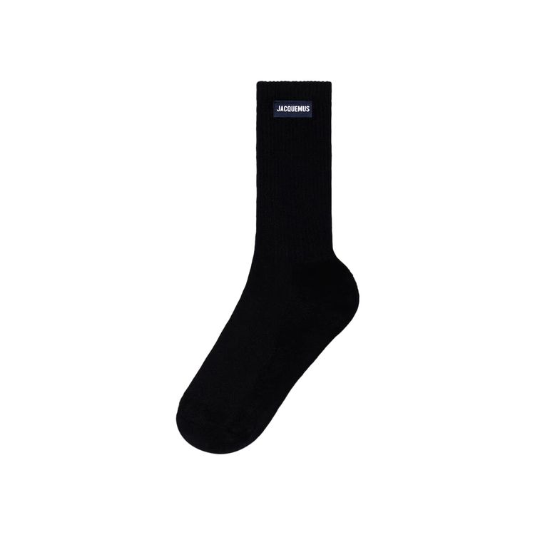 Buy Jacquemus Inside Out Socks 'Black' - 213AC004 5000 990 | GOAT