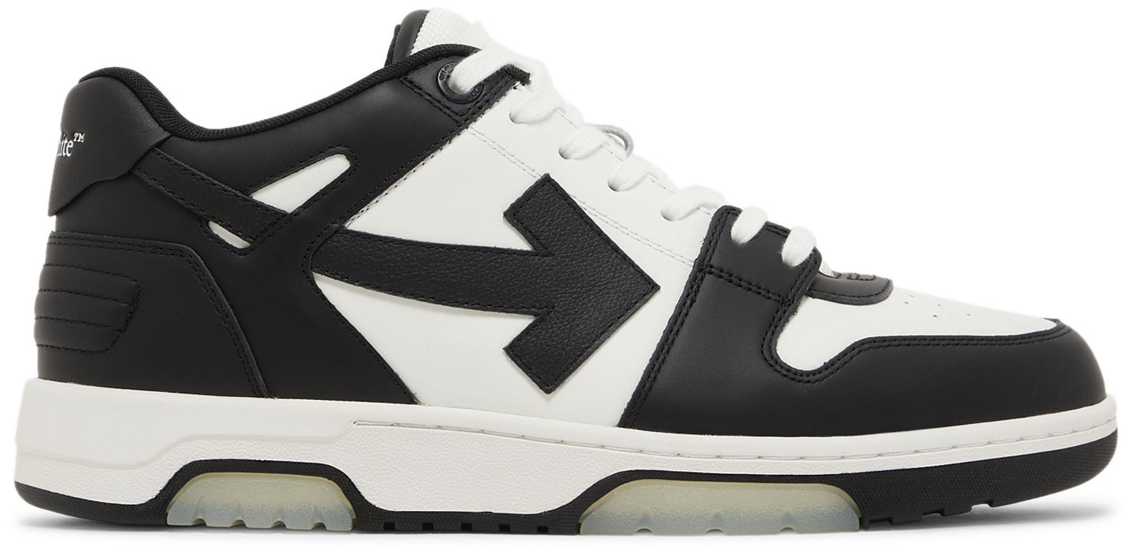 Buy Off-White Out of Office 'Black White' - OMIA189C99LEA007 0110 | GOAT
