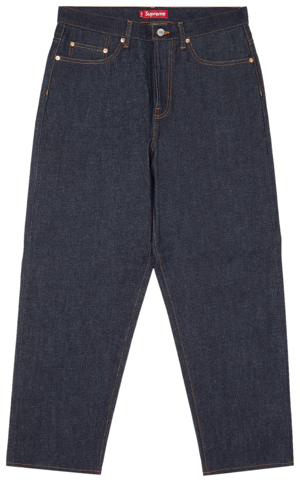 Buy Supreme Rigid Baggy Selvedge Jean 'Rigid Indigo' - FW23P26 RIGID ...