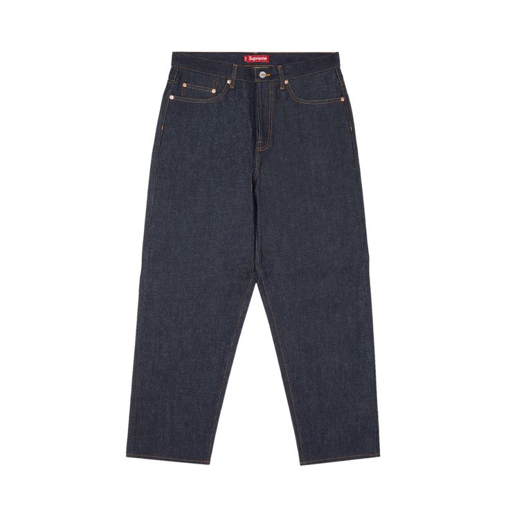Buy Supreme Rigid Baggy Selvedge Jean 'Rigid Indigo' - FW23P26 RIGID ...