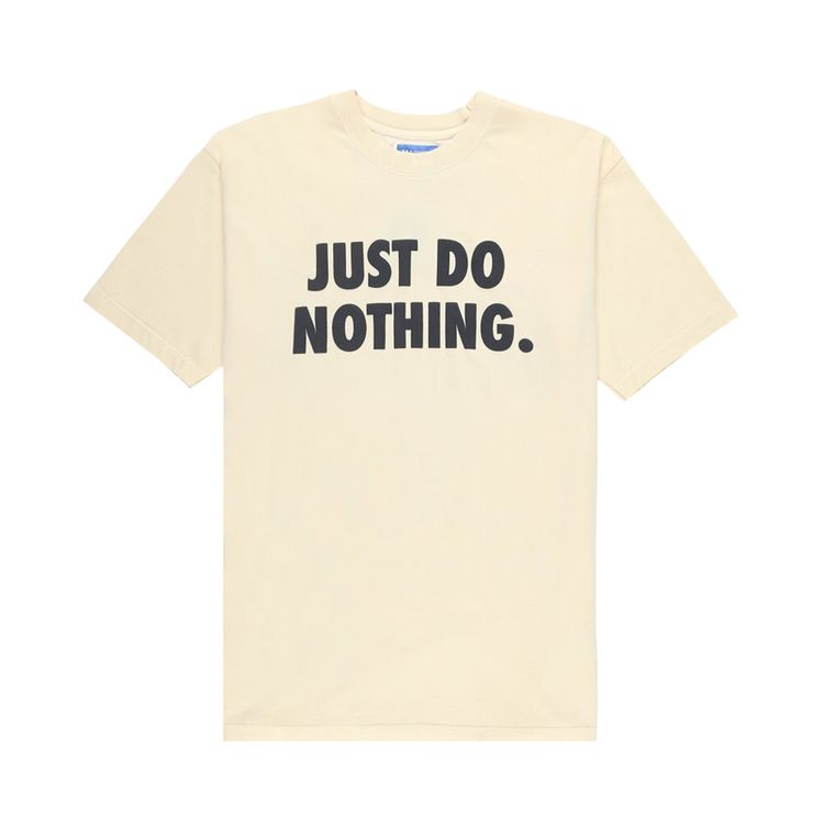 Buy Market Just Do Nothing T-Shirt 'Ecru' - 399001472 ECRU | GOAT