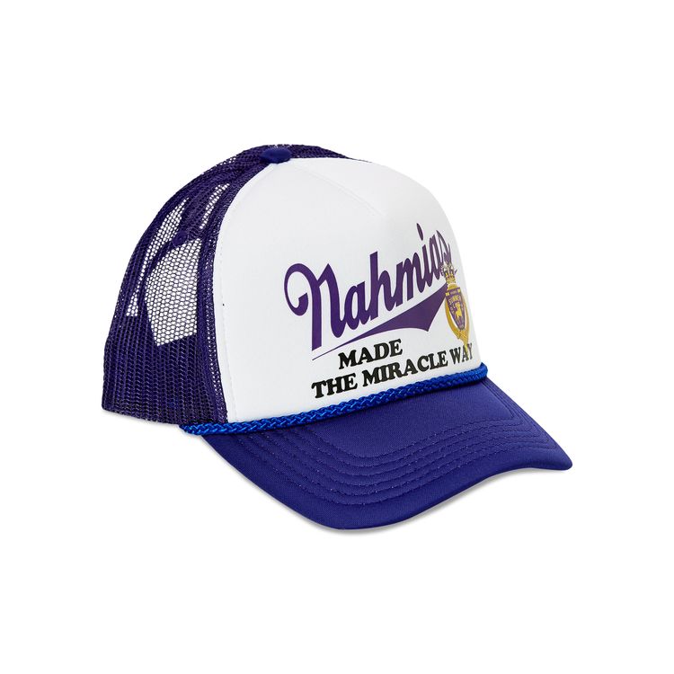 Buy Nahmias Miracle Way Trucker Hat 'Grape' - AW23 TR1 G76 520 GRAP | GOAT