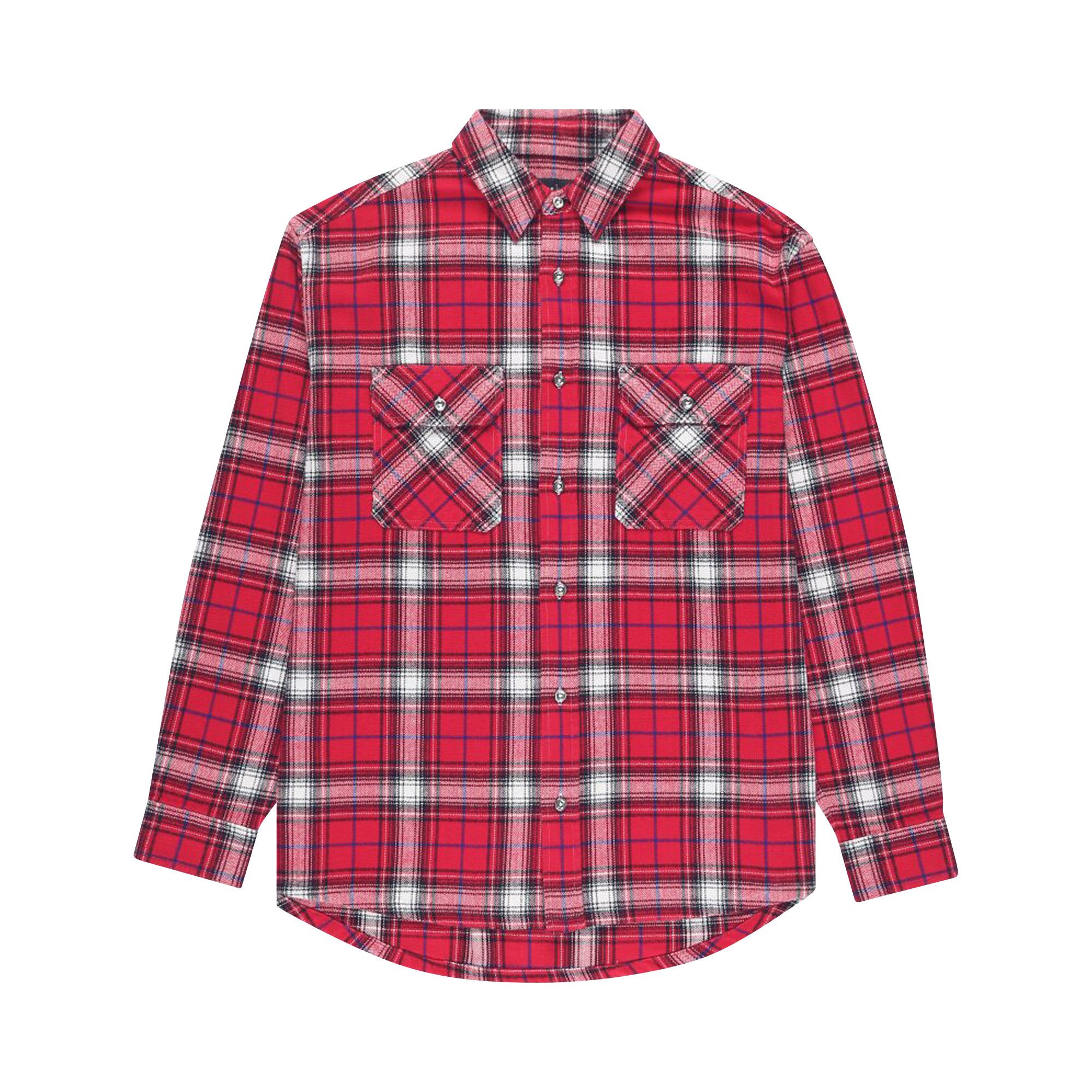 Buy PURPLE BRAND Plaid Flannel Shirt 'Red' - P337 FPRM423 | GOAT Buy PURPLE BRAND Plaid Flannel Shirt 'Red' - P337 FPRM423 | GOAT