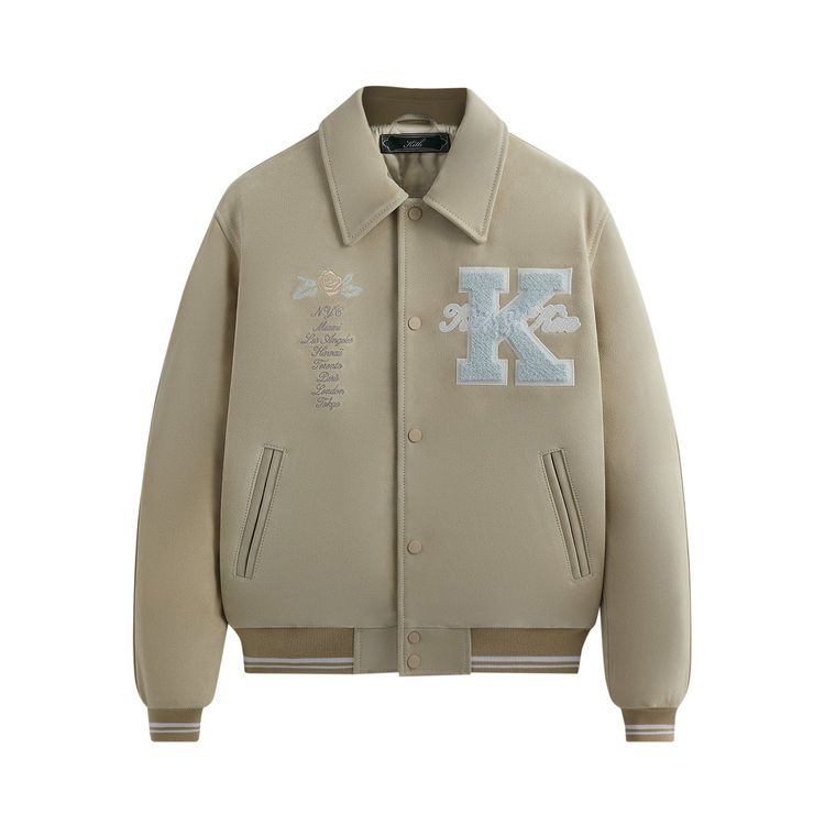 Buy Kith Suede Coaches Jacket 'Sandrift' - KHM010411 104 | GOAT
