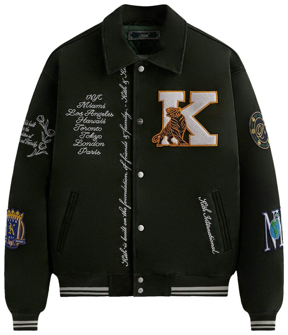 Buy Kith Suede Coaches Jacket 'Stadium' - KHM010337 302 | GOAT