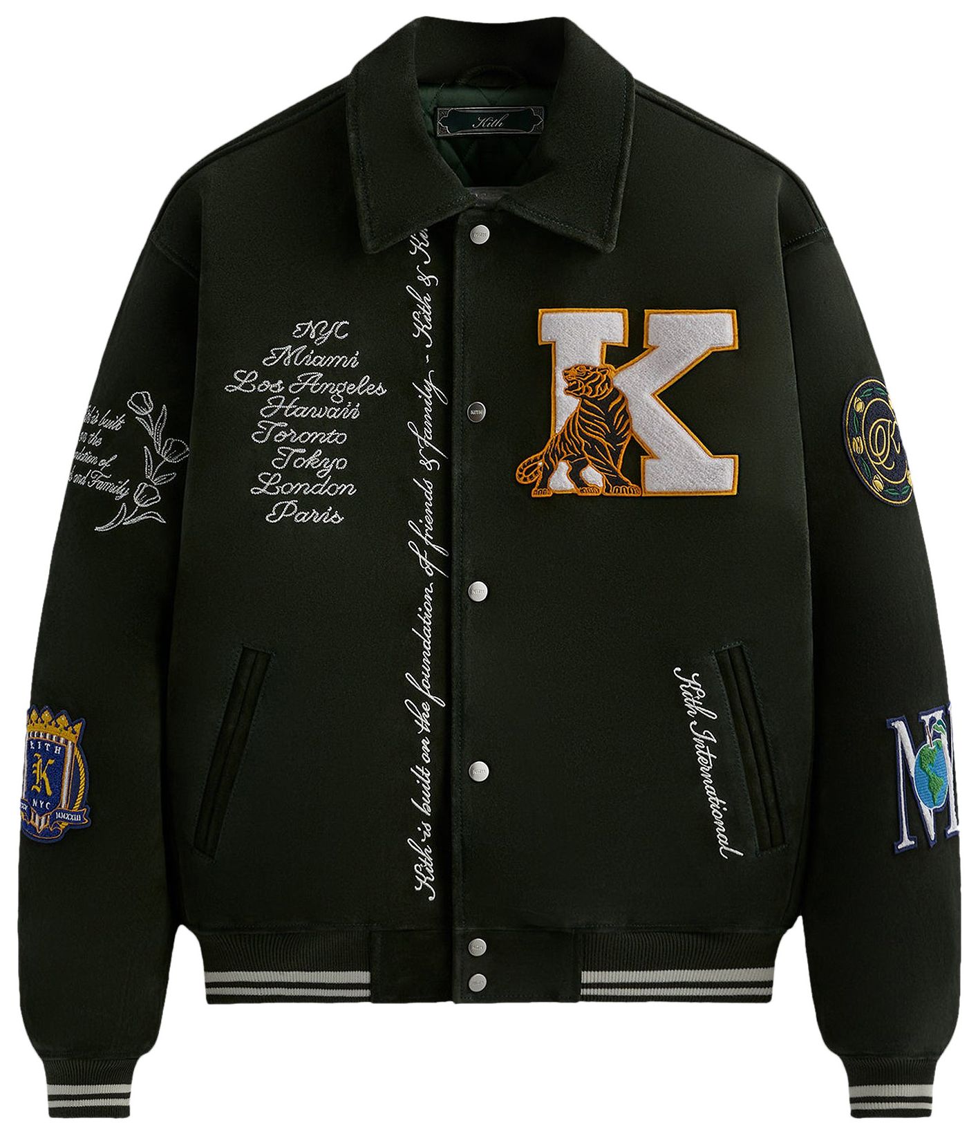 Buy Kith Suede Coaches Jacket 'Stadium' - KHM010337 302 | GOAT