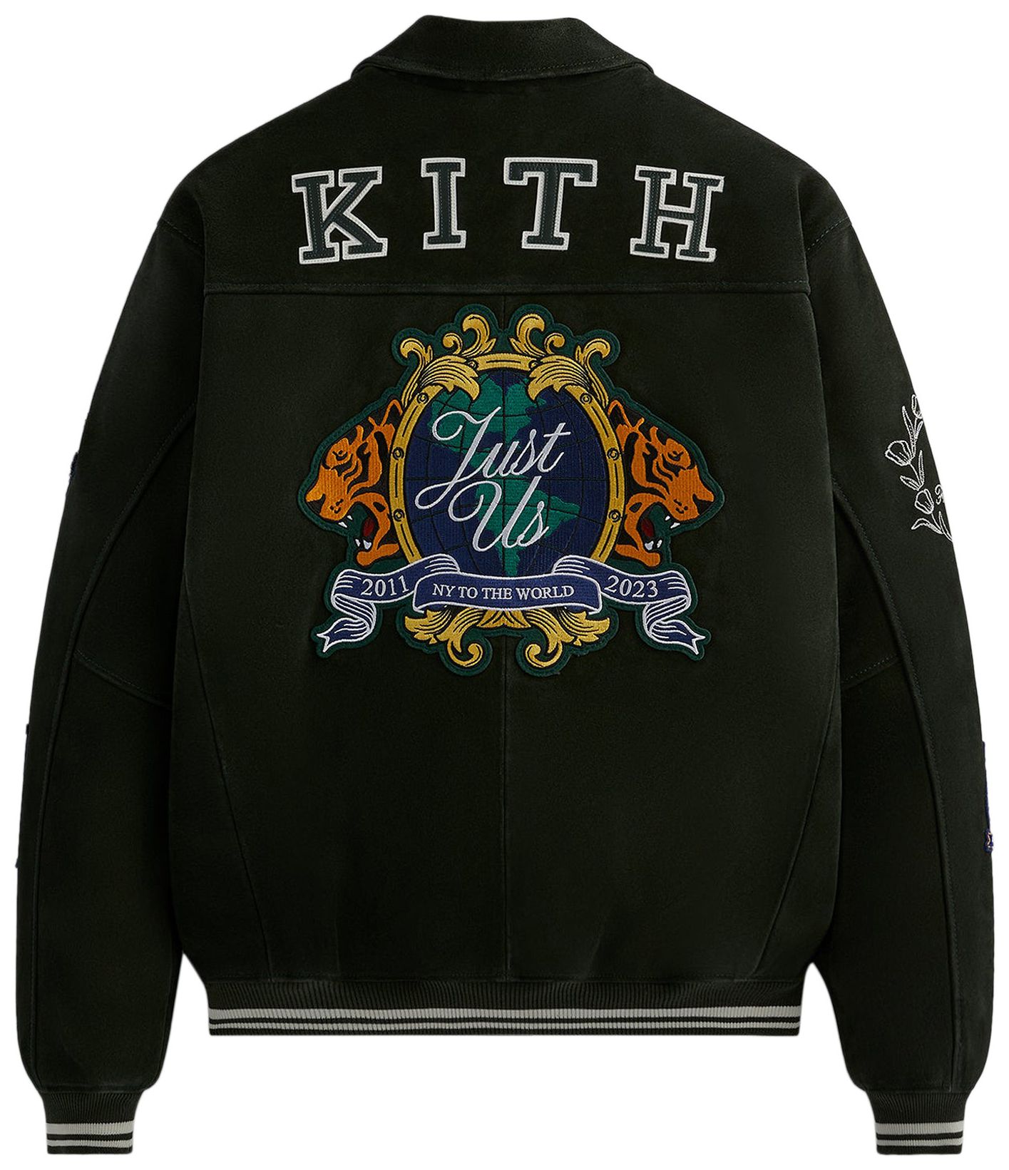 Buy Kith Suede Coaches Jacket 'Stadium' - KHM010337 302 | GOAT
