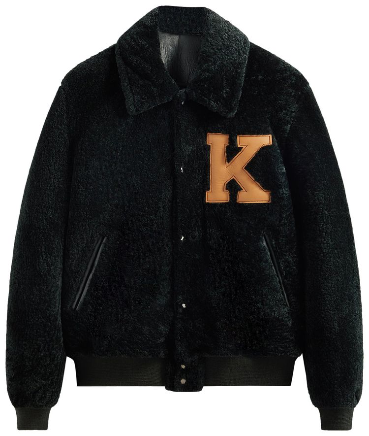 Buy Kith Shearling Coaches Jacket 'Stadium' - KHM010338 302 | GOAT