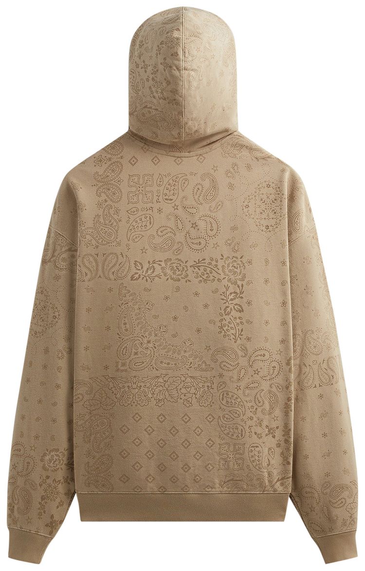 Buy Kith Paisley Nelson Hoodie 'Canvas' - KHM031466 210 | GOAT