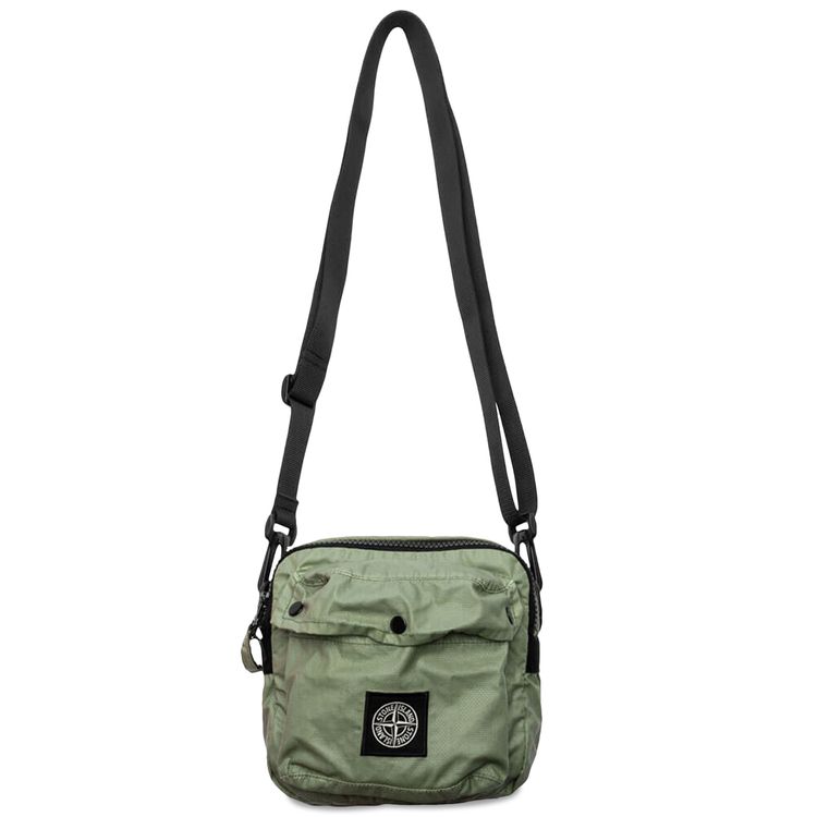 Buy Stone Island Musola Gomata Logo Shoulder Bag 'Sage' - 781590270 ...